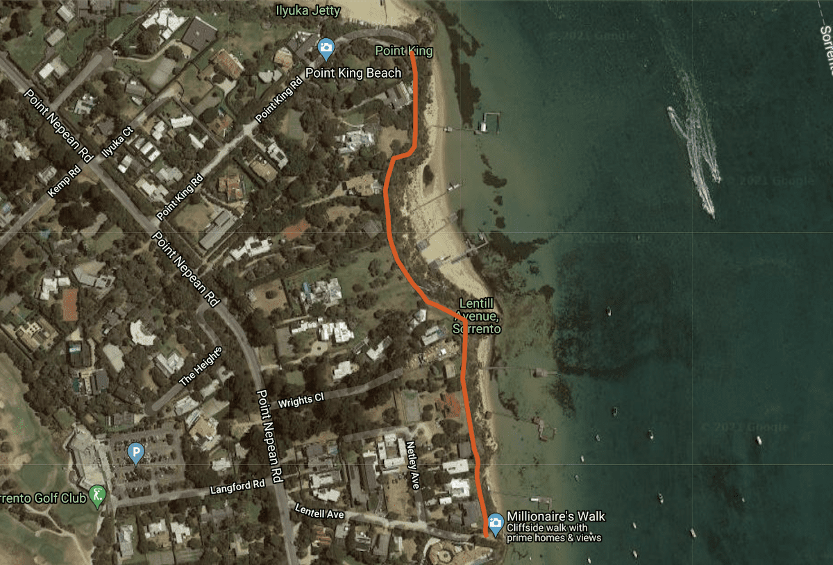 Millionaires' Walk Sorrento: Here's Exactly How To Find It