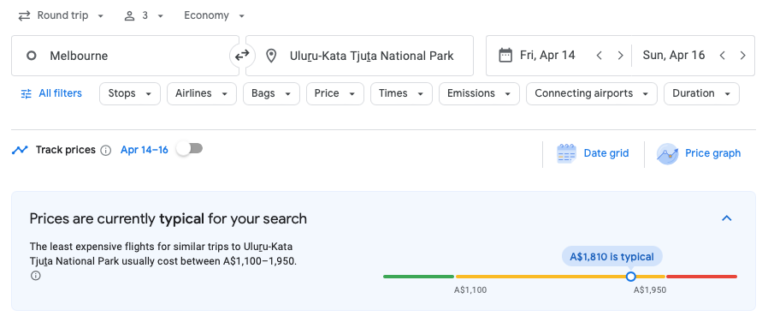 How To Access Google Flights Historical Price Data